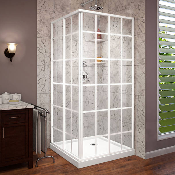 VTI 36" W x 36" D x 72" H Framed Square Shower Enclosure & Reviews | Wayfair